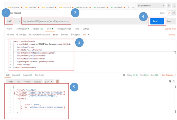 Simply Codes: Call Jasper Rest Api Using Postman