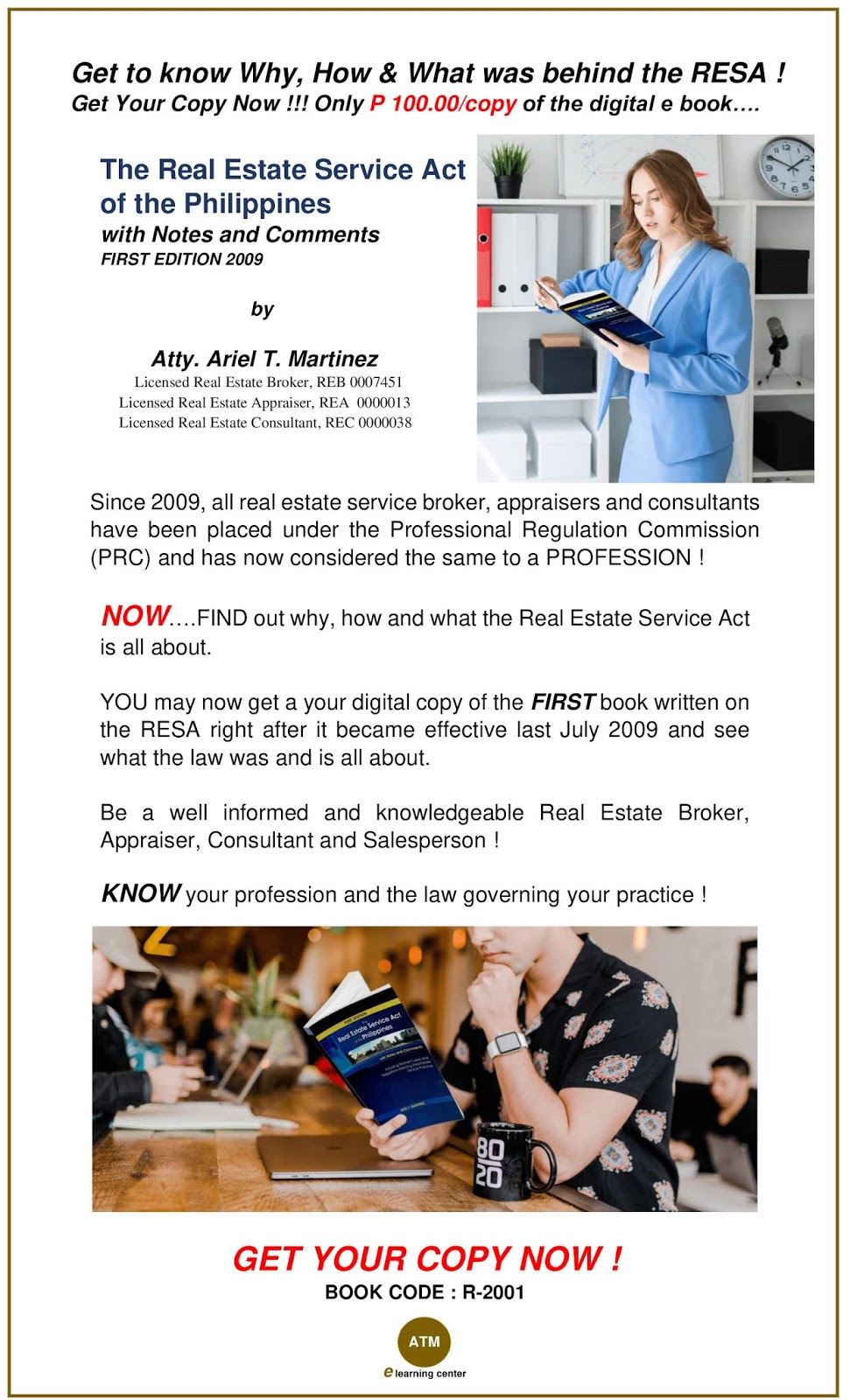 ATM e learning center: Get to know Why, How & What was behind the RESA