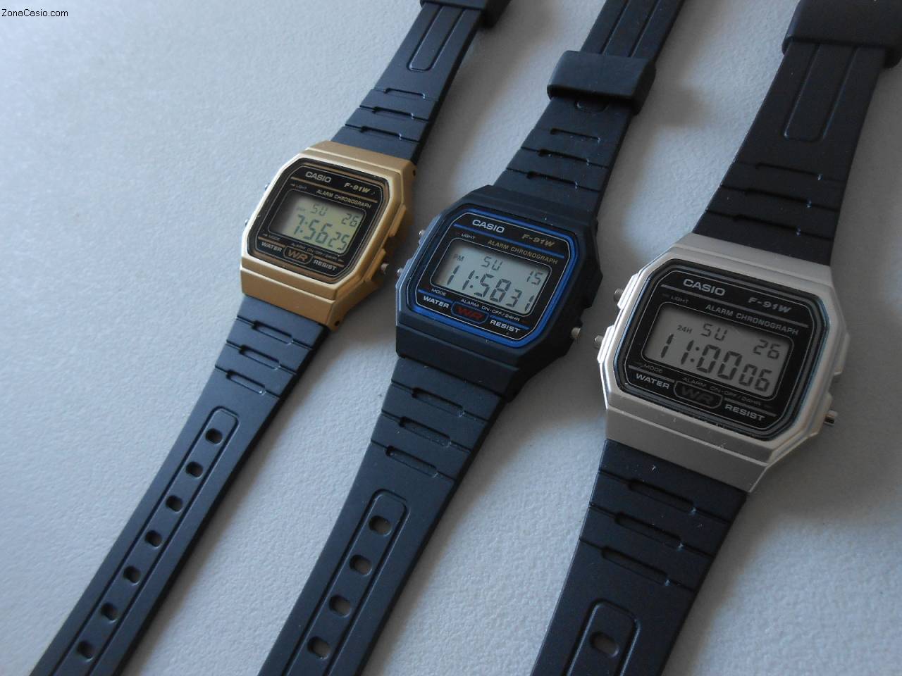 Zona Casio: Prueba: Casio F-91-WM. Vuelve "el grande"