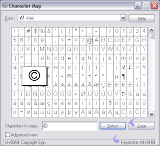 TweaksMachine: Window Character Map