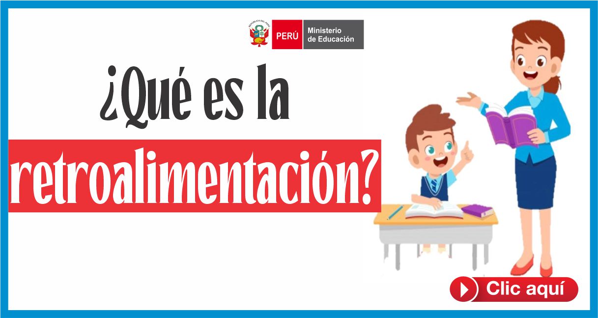¿Qué es la retroalimentación? ~ EL RINCÓN DE LOS MAESTROS