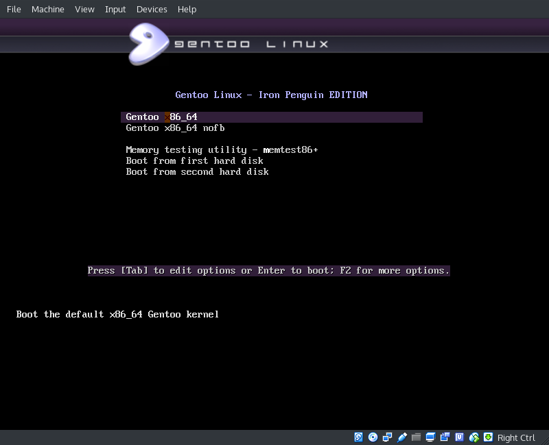 How To Step By Step Installation Guide Linux Gentoo Live Dvd 2016 With Screenshot Part 1