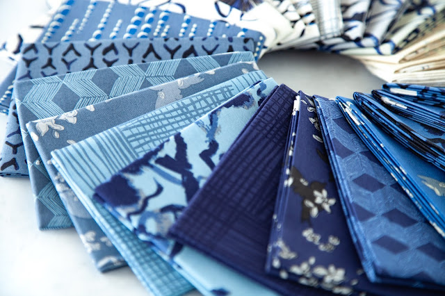 .Quiltscapes.: Tsunami Quilt - featuring RBD's "Water Mark"