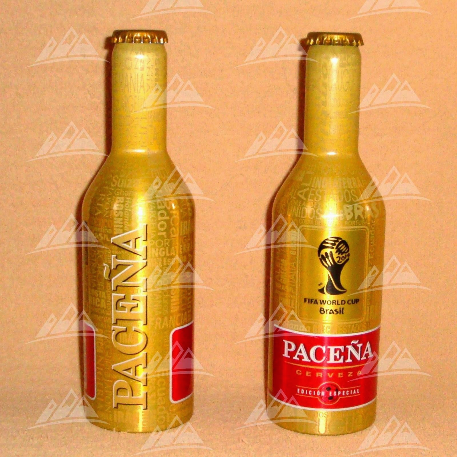 LATAS Y BOTELLAS DE JUAN CRUZ: CERVEZA PACEÑA EDICION MUNDIAL (Bolivia ...