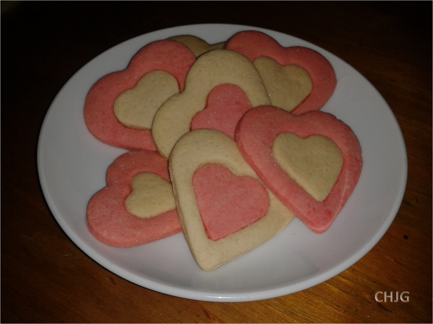 Creative Heights: Heart Biscuits for Valentine's Day