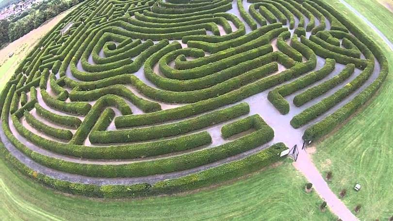 PAVAN MICKEY: Unusual hedge mazes in the world