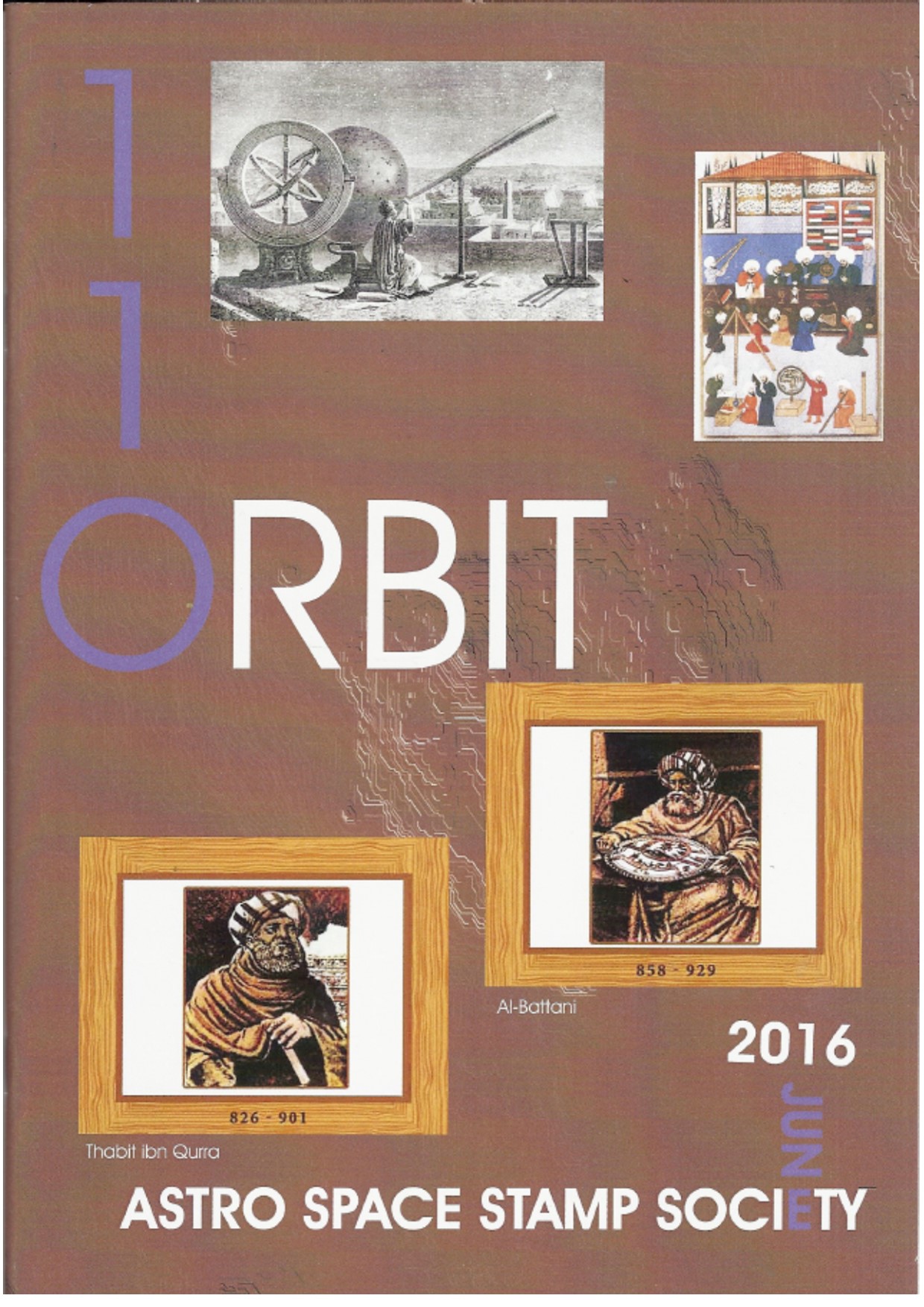 Astro space Stamp Society: Orbit Magazine issues 101-110