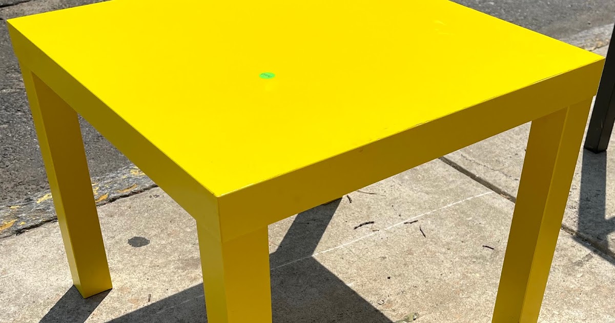 Uhuru Furniture & Collectibles: #485652 Bright Yellow Multipurpose ...