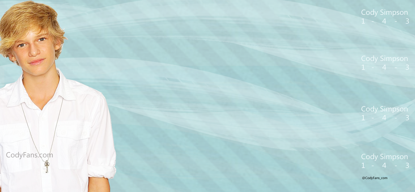 Cody Simpson Twitter Backgrounds 2011