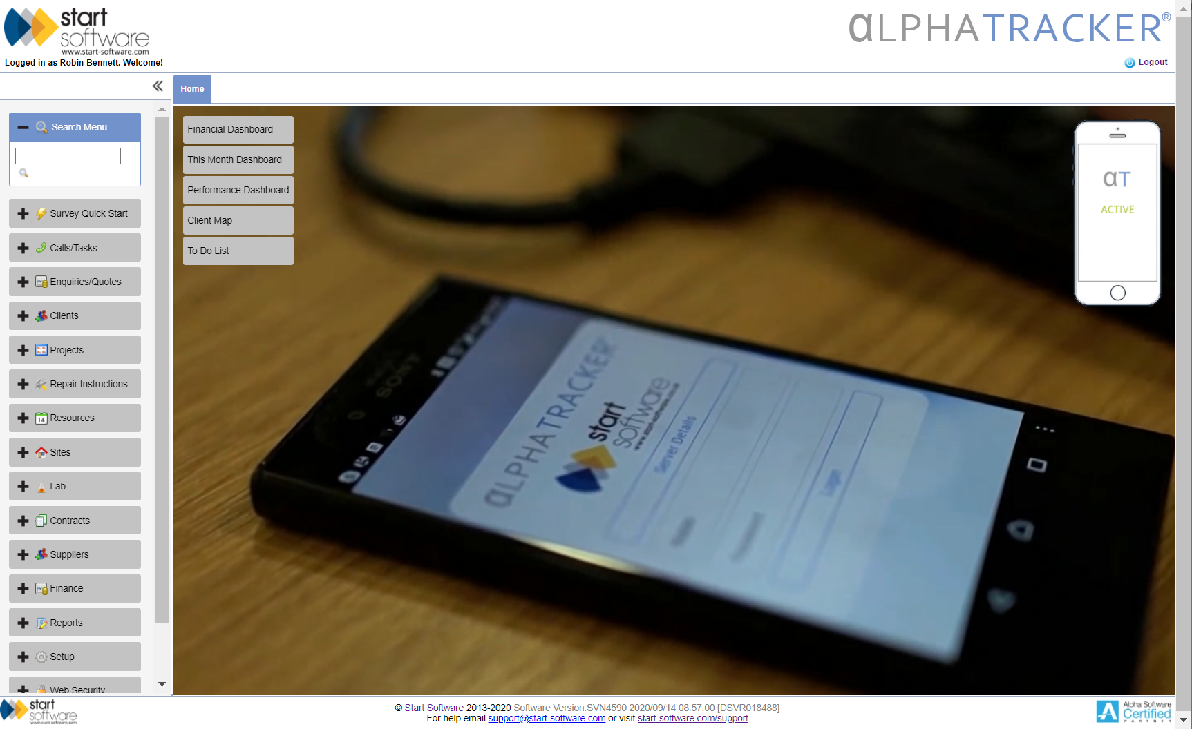 Alpha Tracker Release 33 ready next week