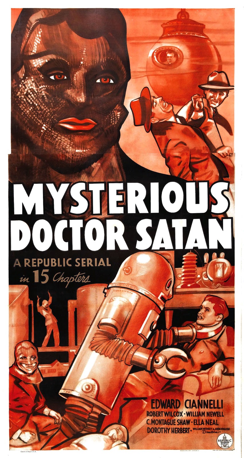 The Cathode Ray Mission: Hump Day Posters: Mysterious Doctor Satan (1940)