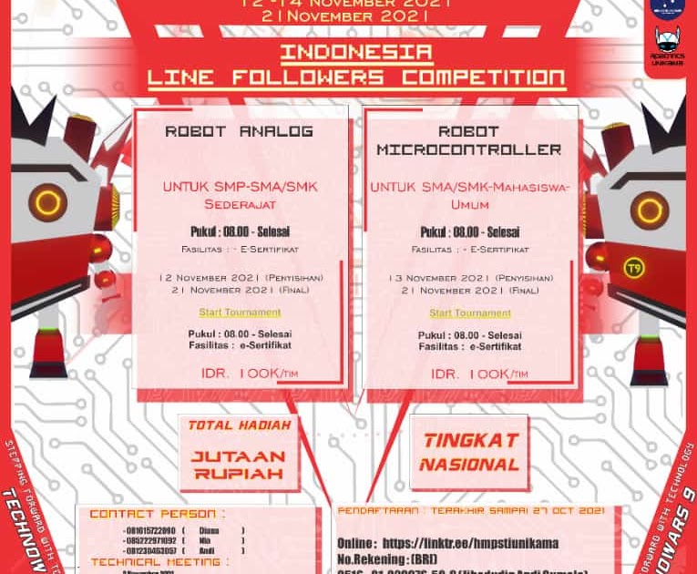 Lomba Robotik Line Follower Technowars 9 2021 - HMPS TI