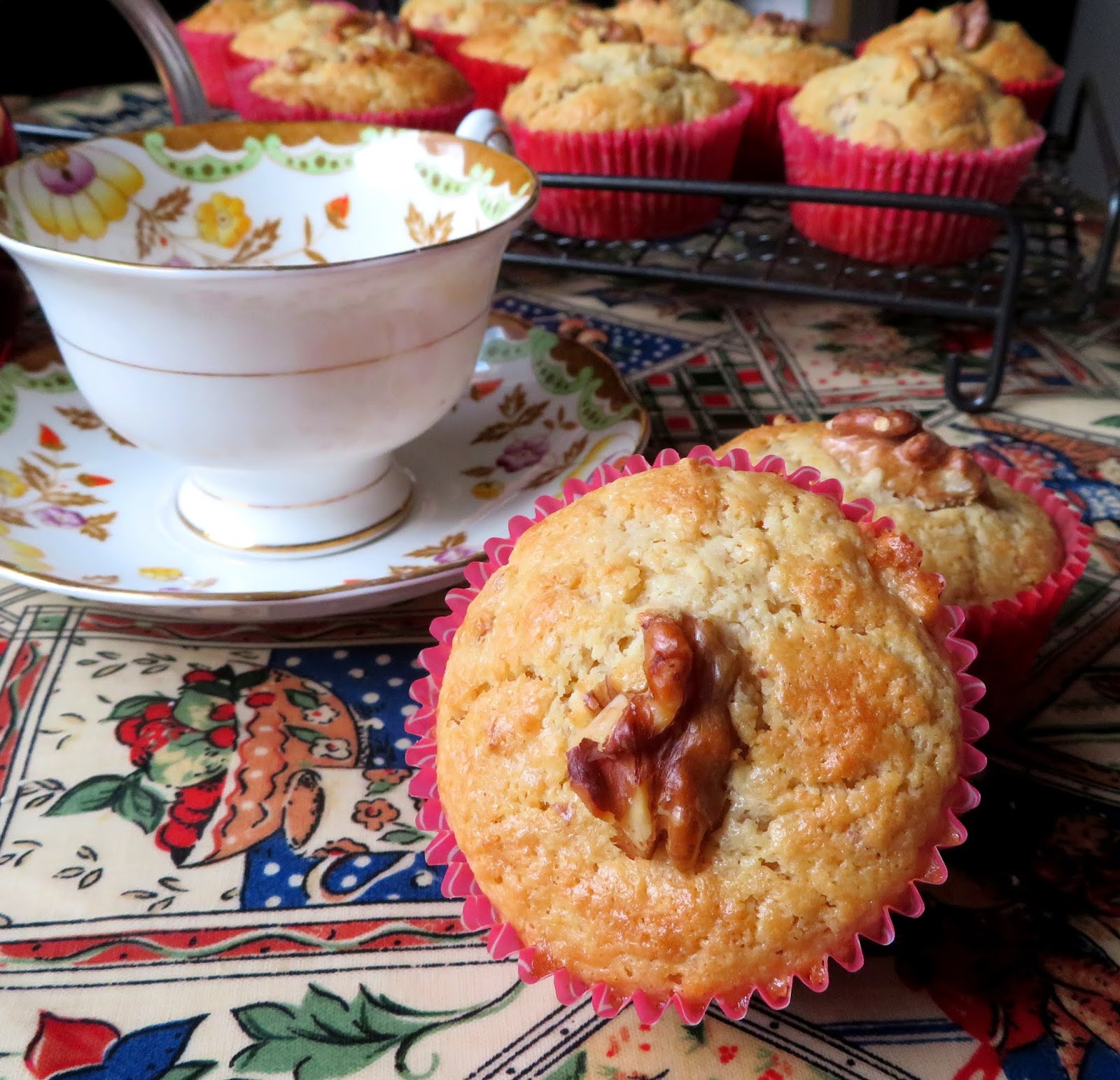 Maple Walnut Muffins | The English Kitchen