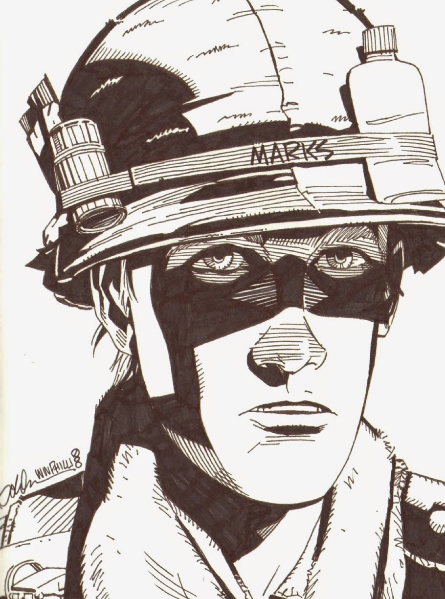Marvel Comics of the 1980s: The 'Nam’s Ed Marks by Michael Golden