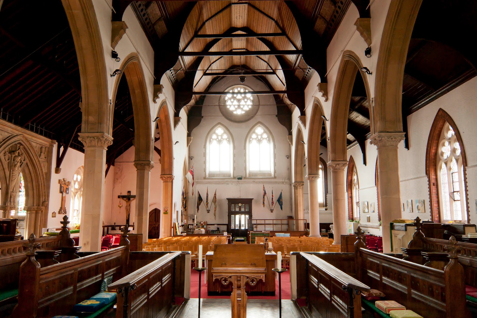 Victorian Churches: 95 - Benjamin Ferrey: Christ Church, Eastbourne ...