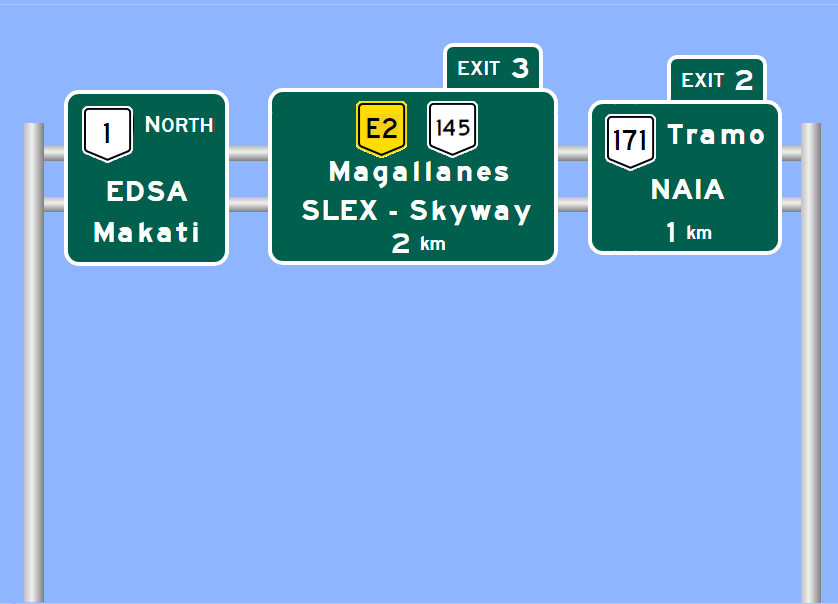 EDSA Pasay-Guadalupe sign ideas - ROUTE SHIELDS INCLUDED