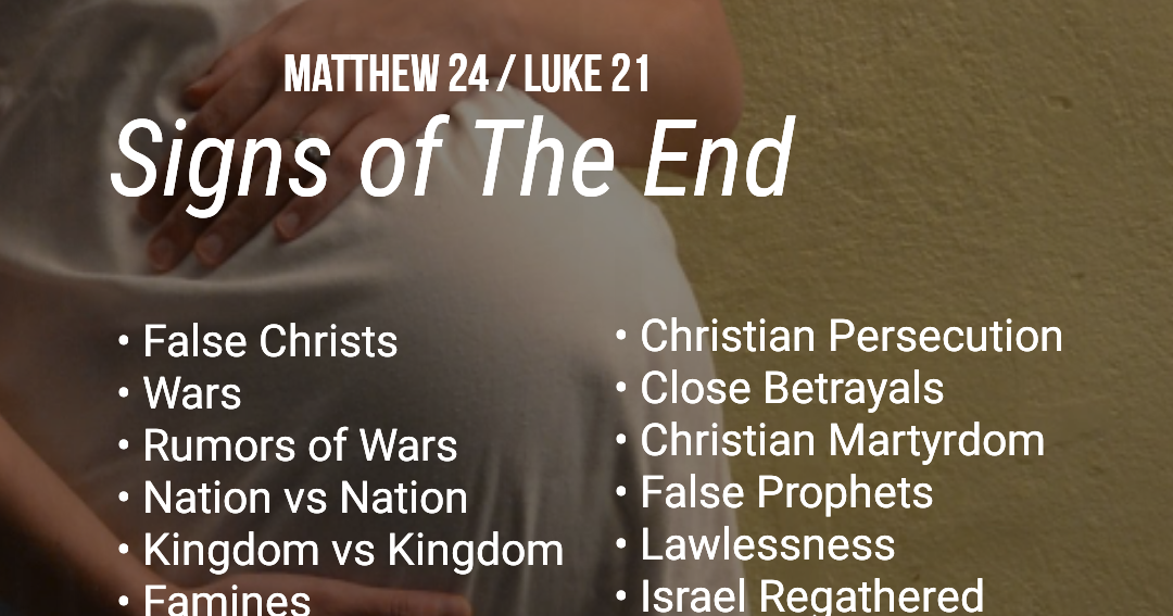 Matthew 24 - Birthpains