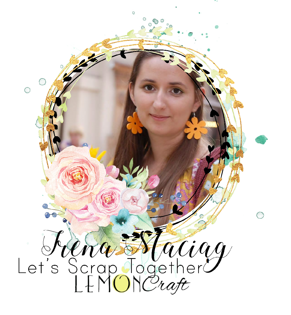 Let's Scrap Together (LST) #1 - patchwork card | Lemoncraft