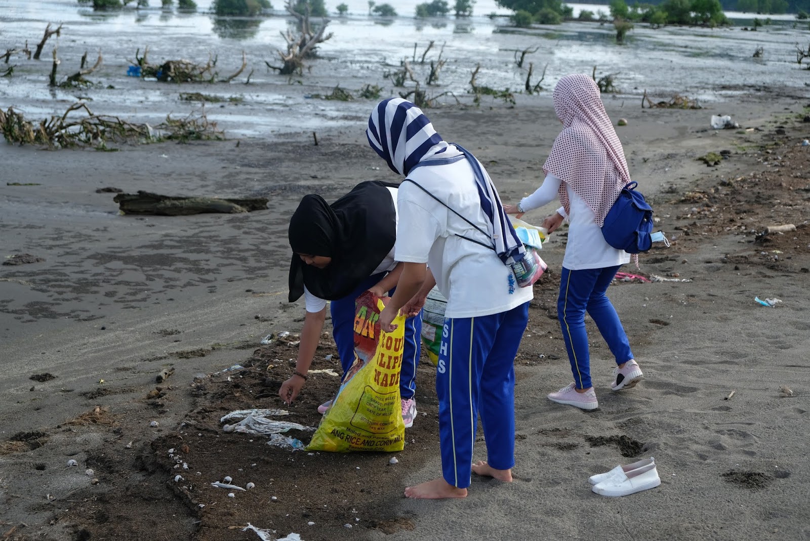 Local volunteer group holds clean-up drive on Labor Day