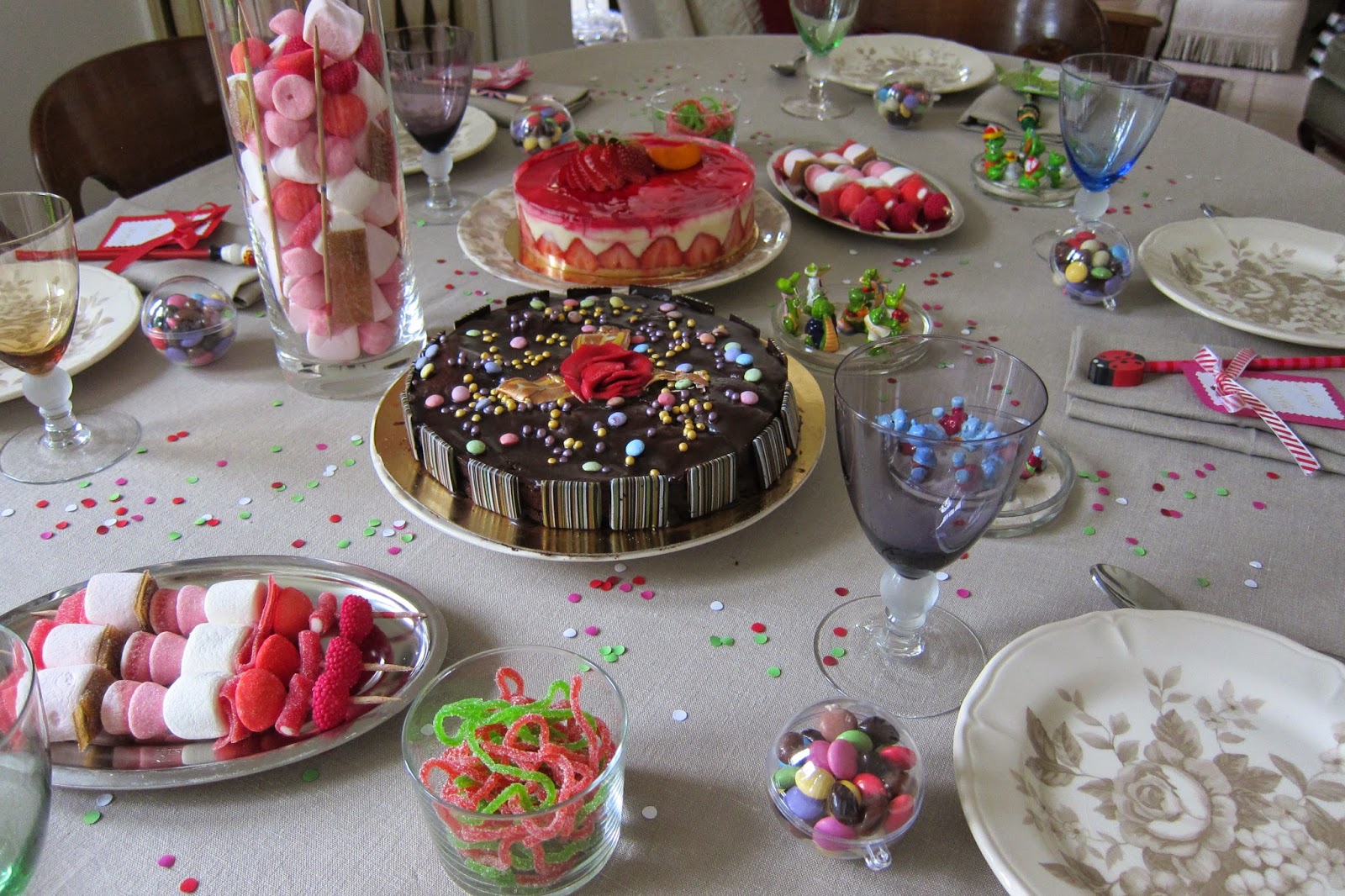 Création Baka Lila: Décoration Table Goûter Enfants