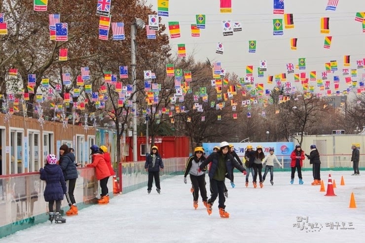 Best 3 spots of Daegu to visit during Winter_ Shin Choen Skating Link ...