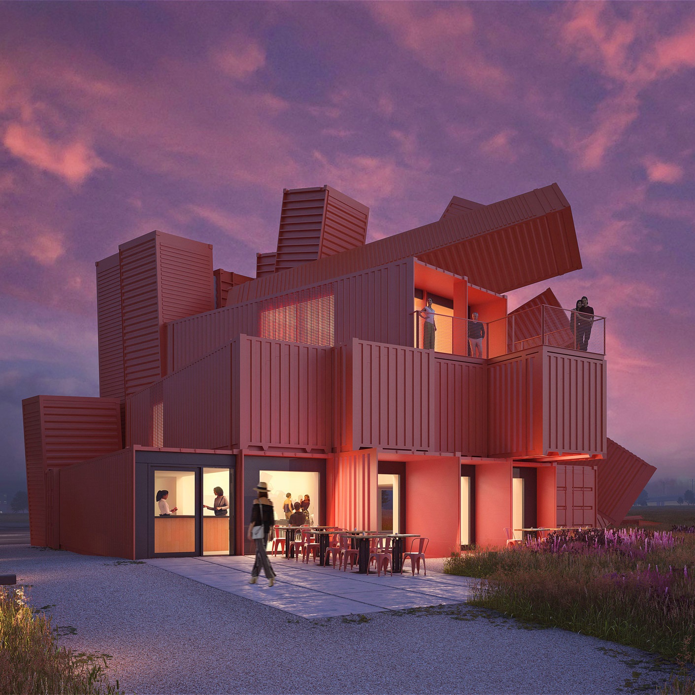 Shipping Container Homes & Buildings: Multipurpose Shipping Container ...