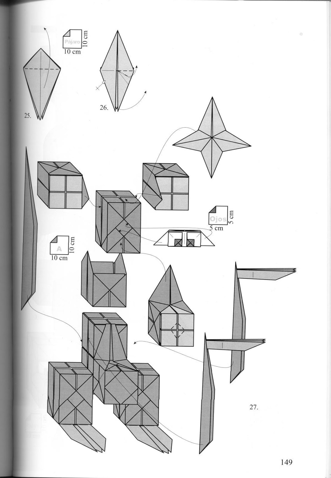 Origami Cartoon 4 Original - Ruby Book Origami