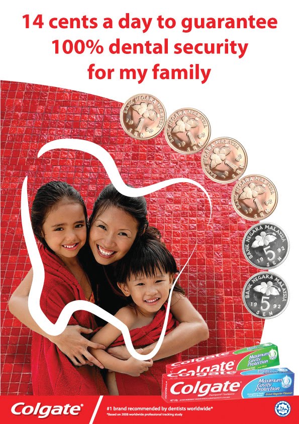 i am ferari!: Colgate | Toothpaste promotion visuals