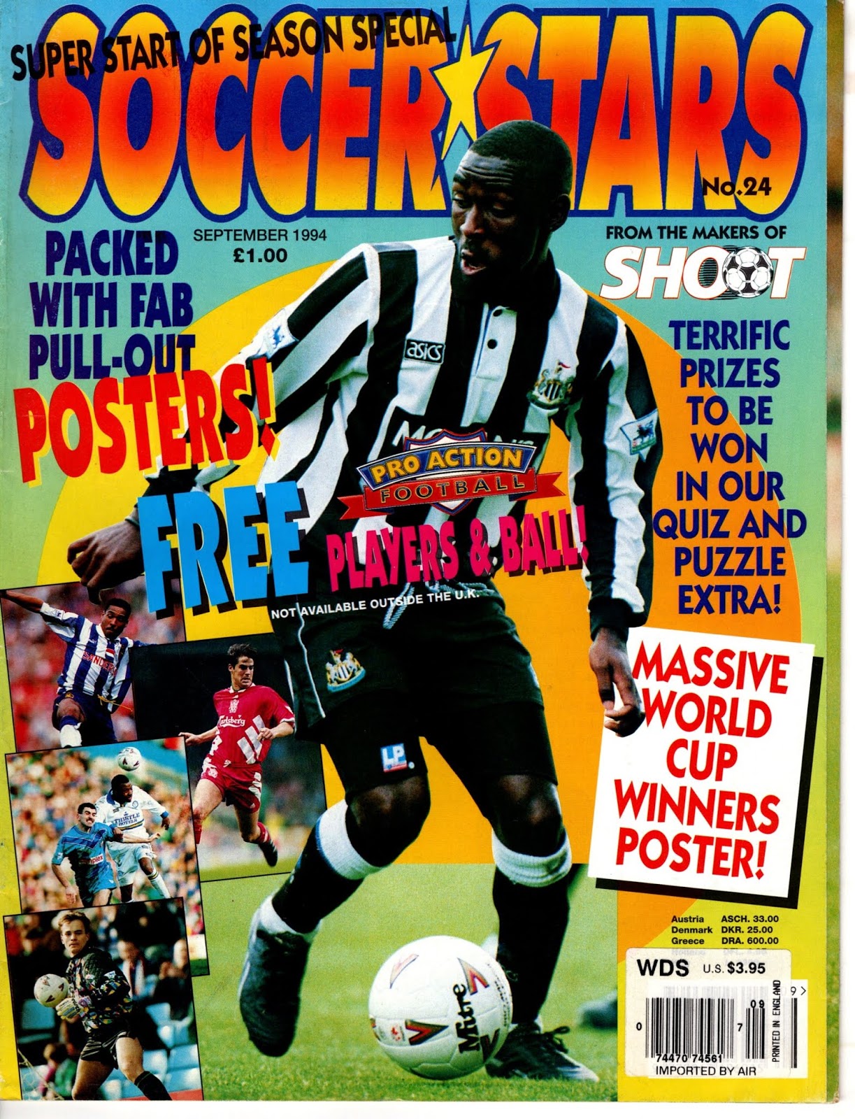 Soccer Nostalgia: Full Football (Soccer) Magazines, Part Nineteen