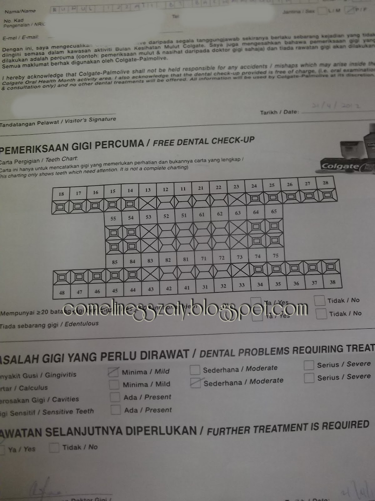 She iz Zaty: Jom check gigi percuma