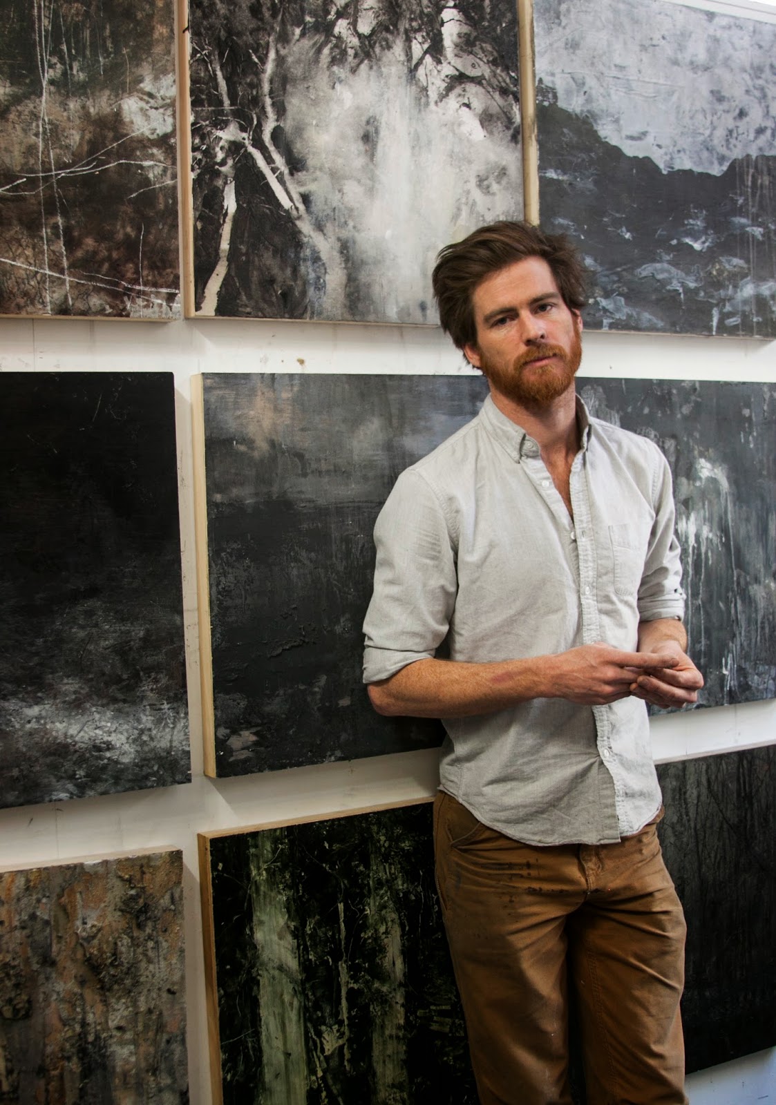 New York Academy of Art: Studio Portraits: William Logan (MFA 2014)