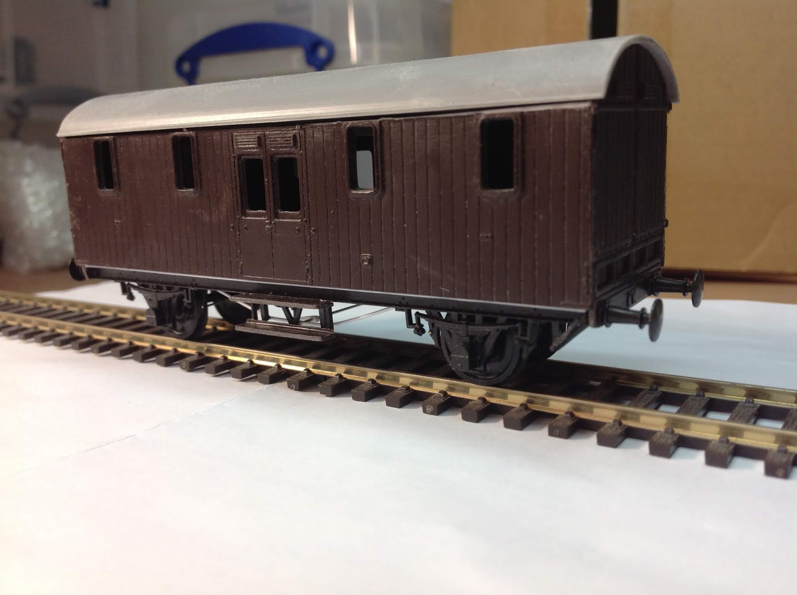 Choppers Railway: Watergate Halt: Some engineers wagons: walrus ...