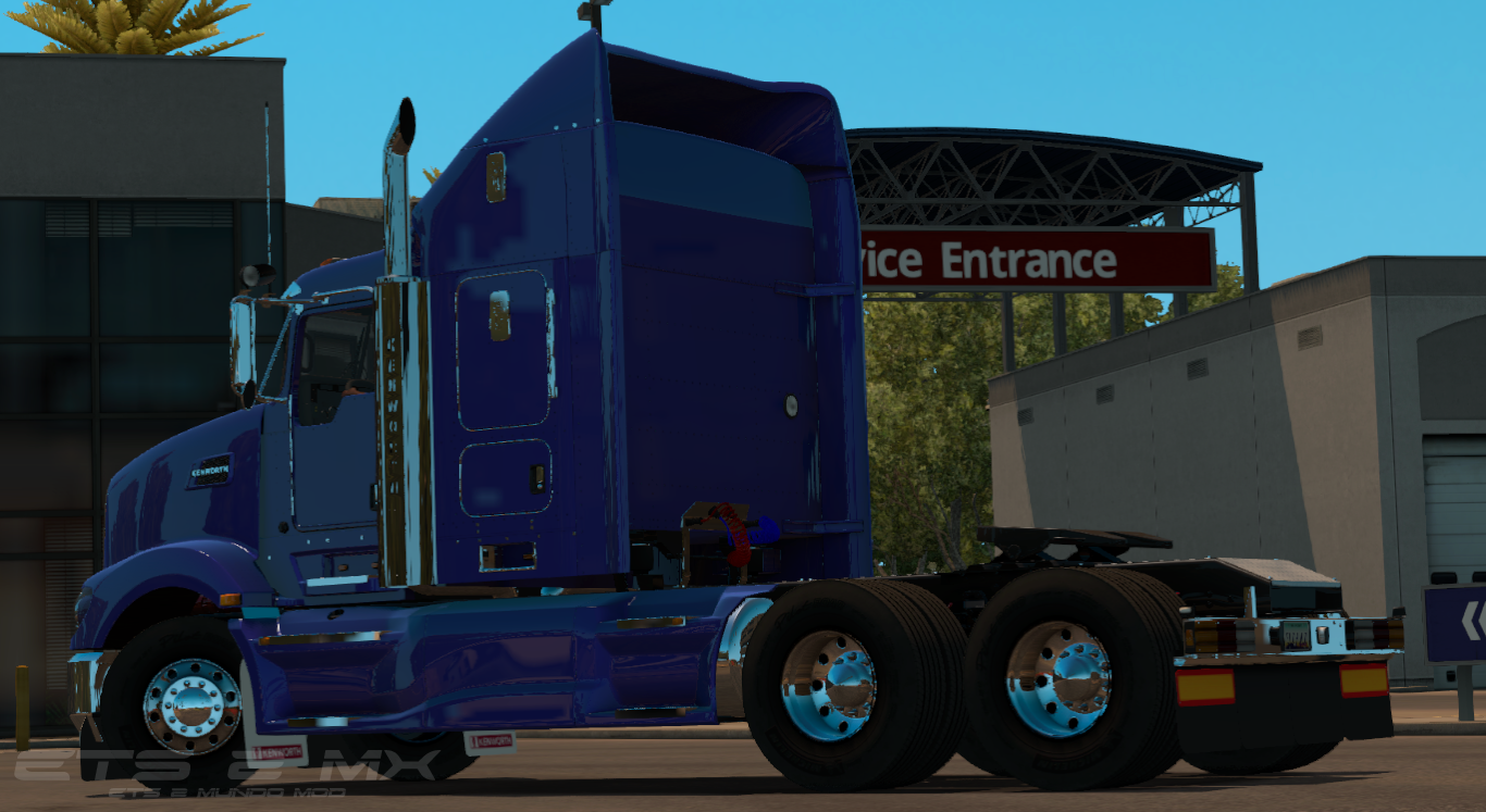 (Tractocamión ATS) Kenworth T609 LHD - ETS 2 Mundo Mod