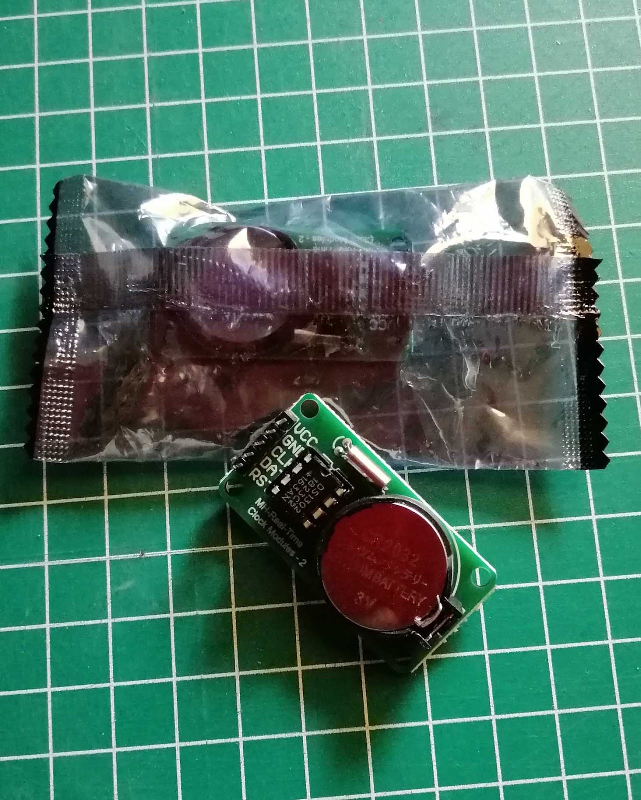 DS1302 Real Time Clock Module RTC DS 1302 Arduino Termasuk Baterai ...