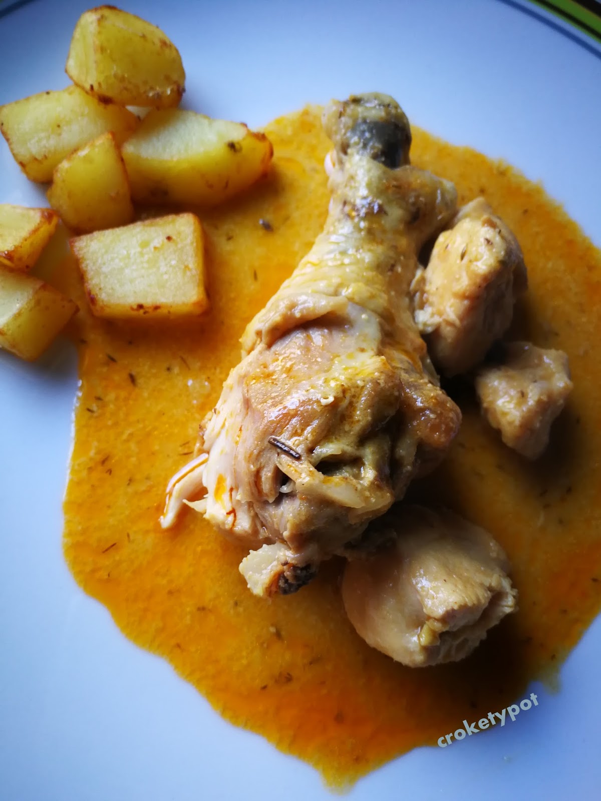 CROKETYPOT: POLLO AL AJILLO PASTOR