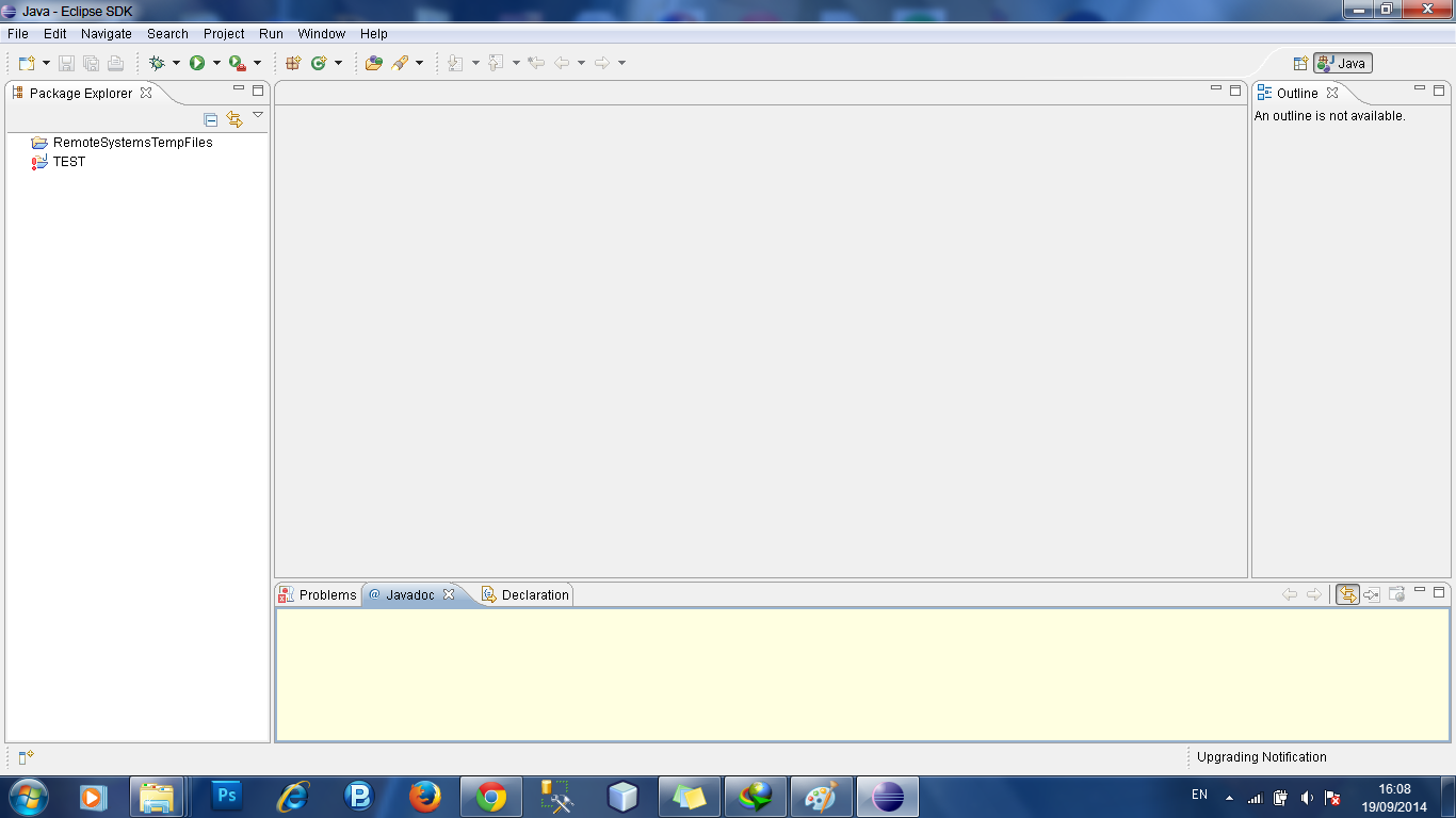 Ini baru Programmer : Java was Started but returned exit code = 13