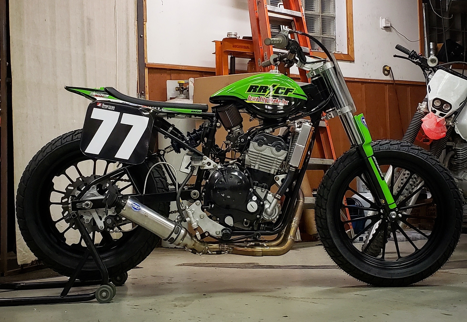 Ninja Tracker - RocketGarage - Cafe Racer Magazine