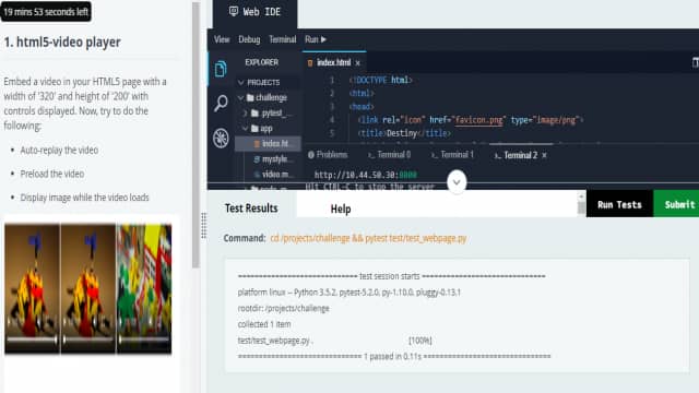 HTML5 Semantics Elements Hands-On Solutions | TCS Fresco Play - MNC Answers HTML5 Semantics Elements Hands-On Solutions | TCS Fresco Play - MNC Answers