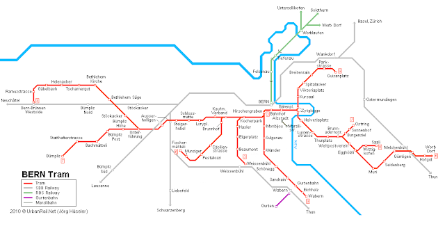 Virtual Railfan Tour of Switzerland - Monday Bern Trams