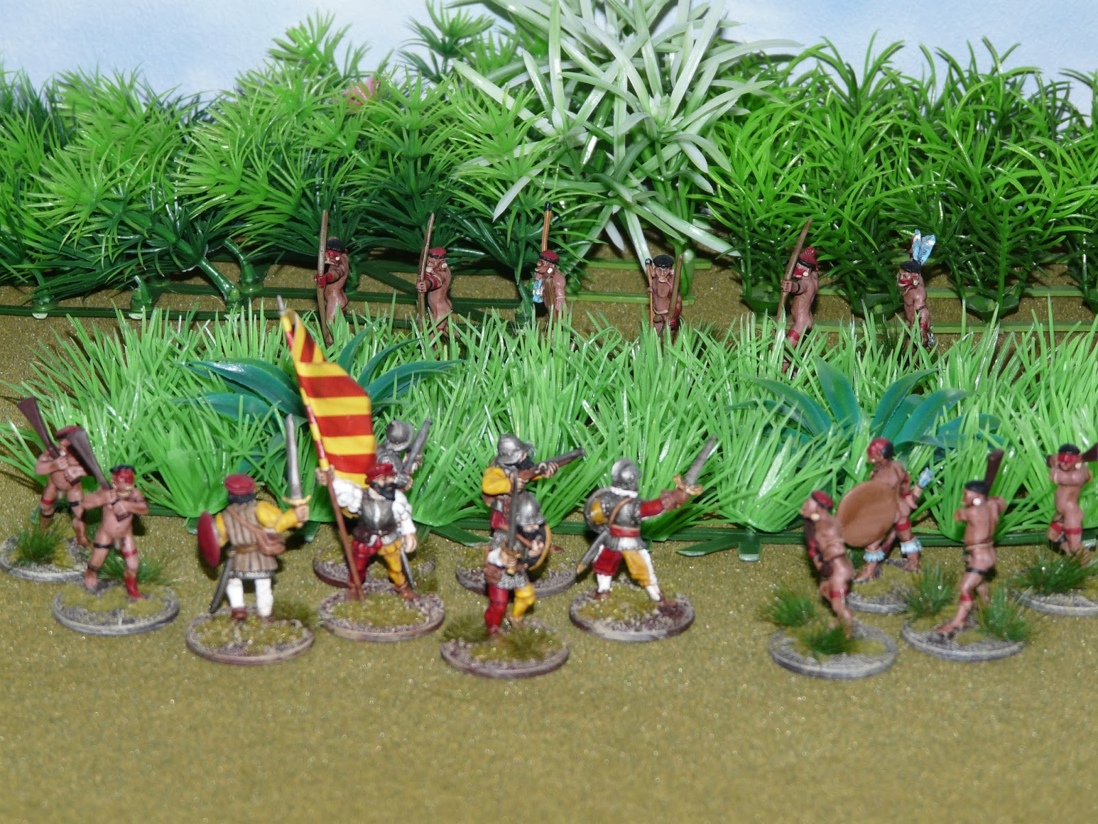 Dust, Tears & Dice: Botocudo Indians - Copplestone Castings.