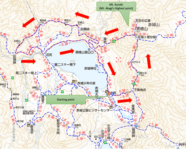 (赤城山) Mt. Akagi Hike