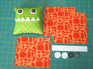Leslie's Art and Sew: Hungry Monster Step-By-Step Directions