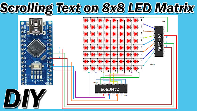 Arduino Tutorial by Manmohan Pal: HOW TO MAKE SCROLLING TEXT LED ...