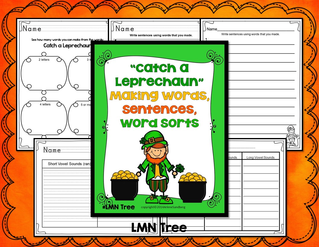 Catch a Leprechaun: Making Words and Sentences - Classroom Freebies