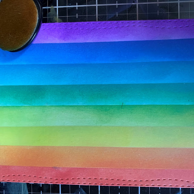 Sending you Some Sparkle with Rainbow Masking - Whimsy Inspirations Blog