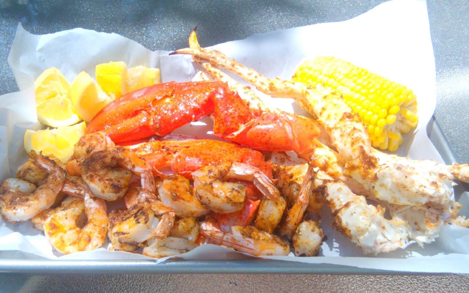 A Table At Robert Ridge: Beach Grill Seasoning for Crab and Shrimp