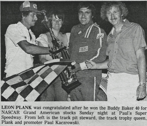 Midwest Racing Archives: 1979 - Planks Tops Late Model Go in Buddy Baker 40