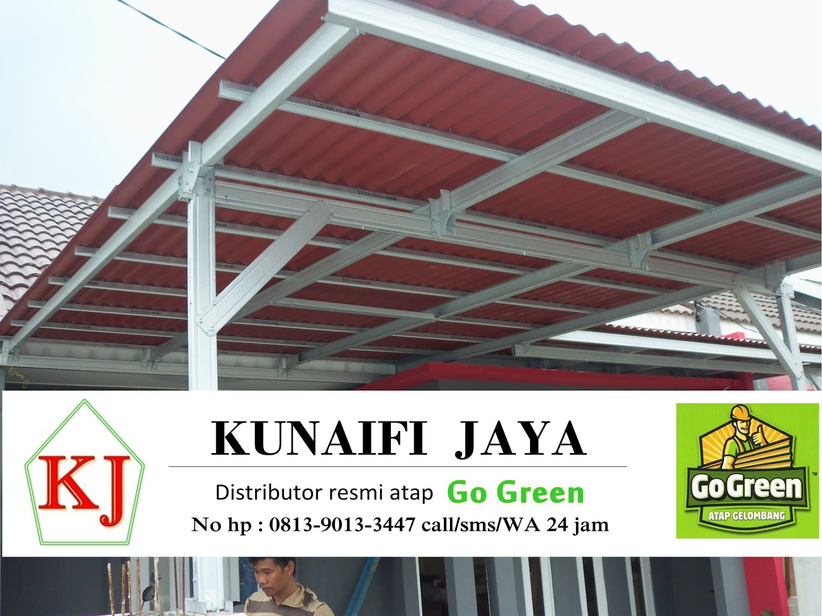 0813-9013-3447, JUAL ATAP GO GREEN TERLENGKAP DAN TERPERCAYA DI JAWA ...