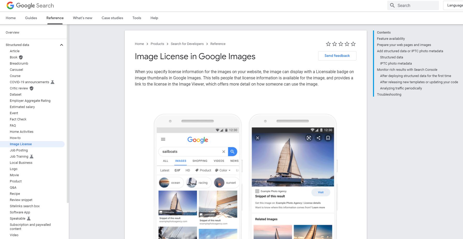 Digitaalfotobeheer: Beeldlicenties via Google images