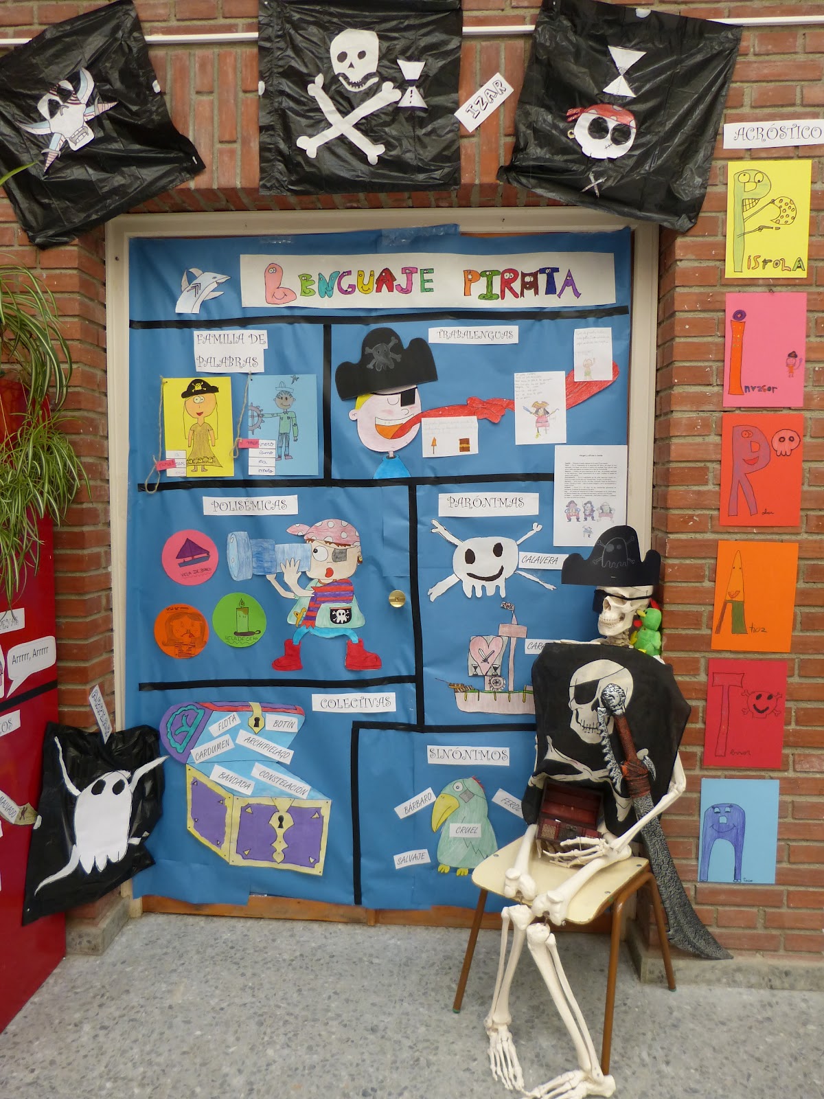 ¡Al abordaje mis grumetes!: Lenguaje pirata. Exposición